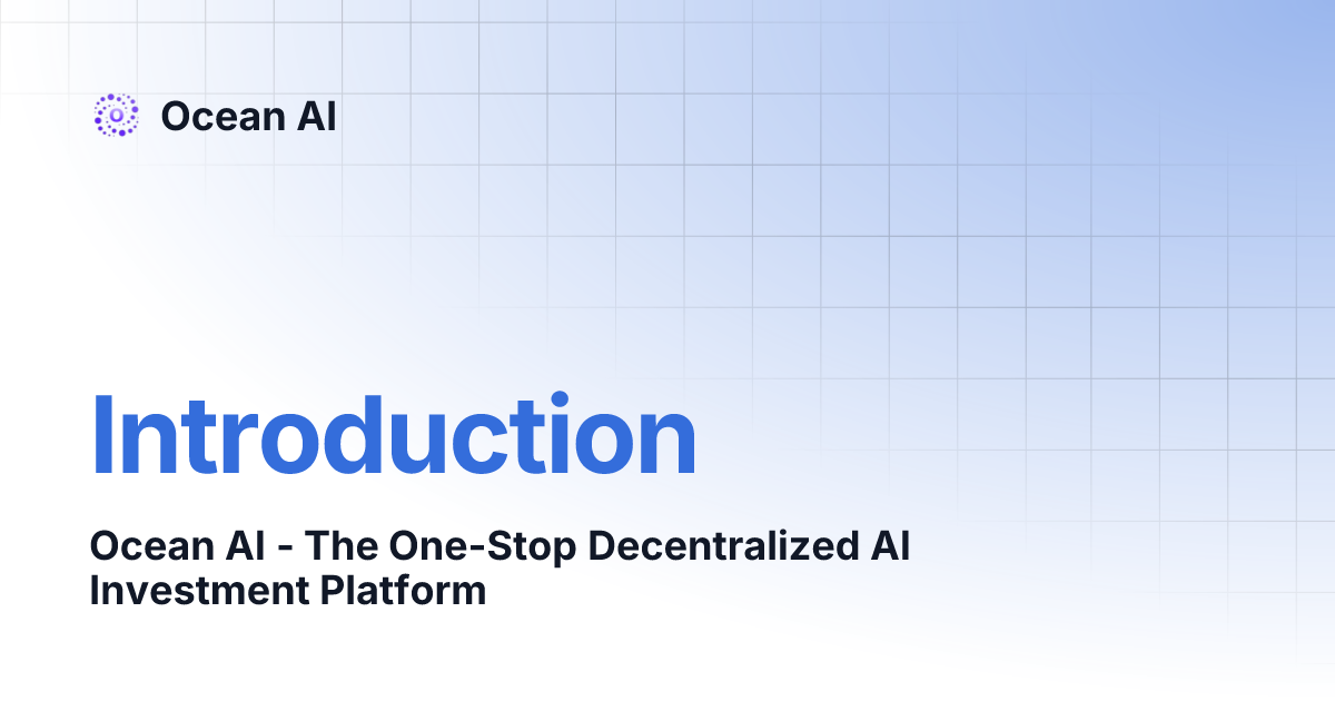 Introduction | Ocean AI